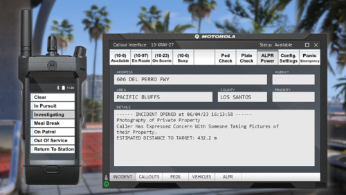 Alternate Radio & MDT Textures For Grammar Police & Callout Interface ...