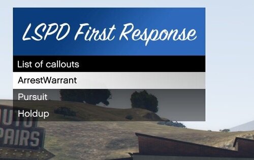 Callout Launcher - Script Modifications & Plugins - LCPDFR.com