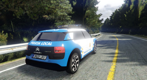 Policía Local Canaria y Protección Civil Canaria 2014 Citroën C4 Cactus ...