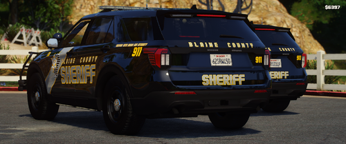 (ELS) Blaine County Sheriff's Office MEGA Pack (Addon)(R/B/W) - Vehicle Models - LCPDFR.com