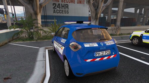 Renault Zoe 2013 Politia Locala Brazi - Armas Spark-L [Replace/Add-On ...