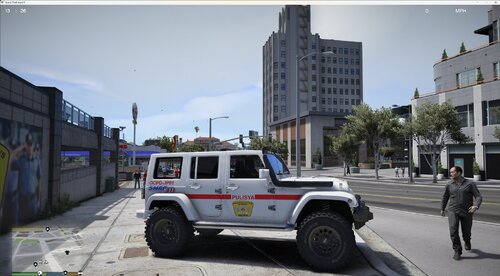 QCPD Jeep Philippines - Vehicle Textures - LCPDFR.com