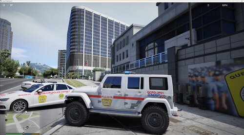 QCPD Jeep Philippines - Vehicle Textures - LCPDFR.com