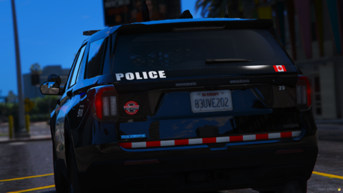 Brantford Police Service Ford Explorer Livery Pack - Vehicle Textures ...